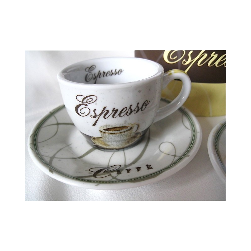 Set 2 Tasses Expresso "Espresso"